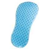 Carex Plastic Non-Slip Bathtub and Shower Mat with Suction Cups, Blue ...