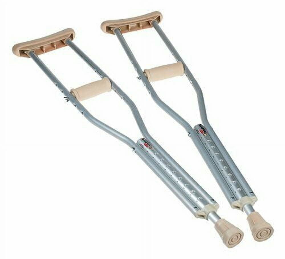 Carex Push Button Aluminum Crutch, Youth - Walmart.com
