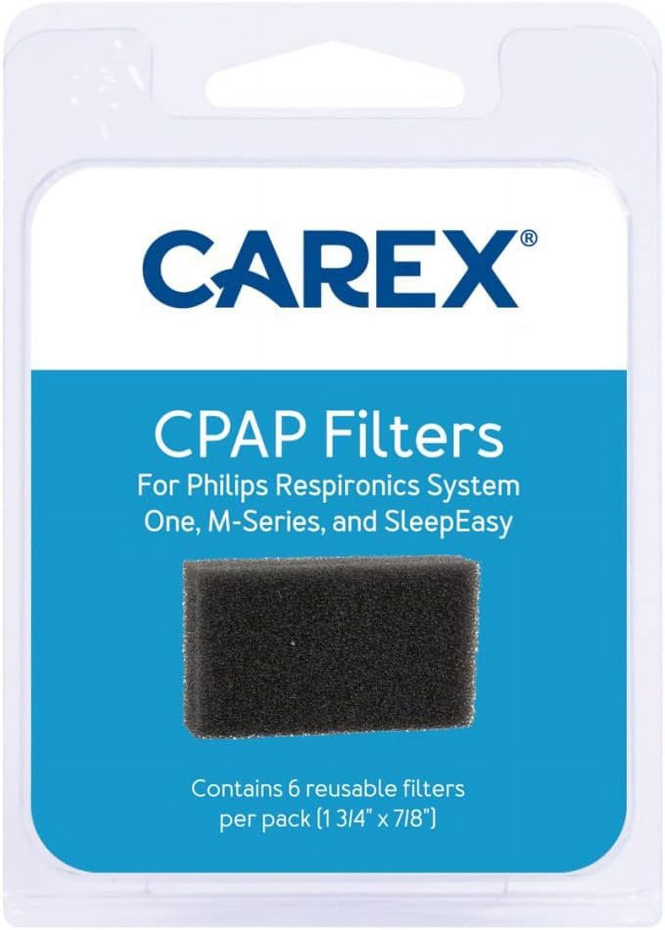 Carex Reusable CPAP Filters for Philips Respironics System One, m ...