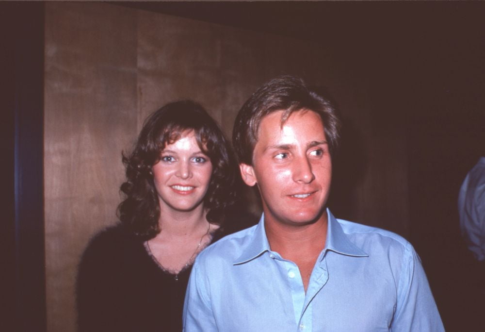 Carey Salley In Black Top & Emilio Estevez In Blue Photo Print (8 x 10 ...