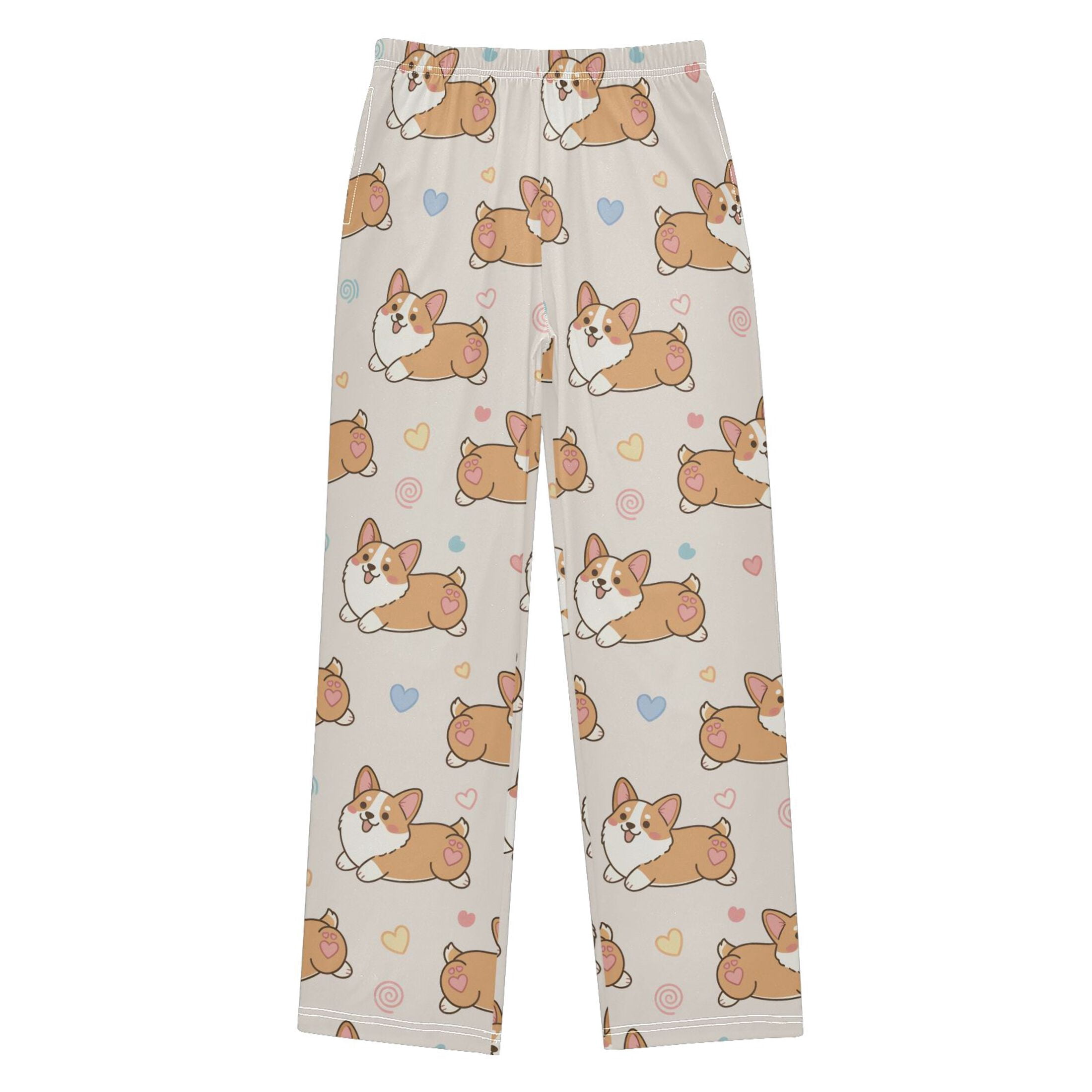 Cargi Pattern Pajama Pants Soft Lightweight Lounge Pants Bottoms Sleep ...