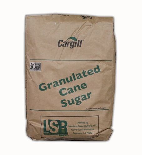 Cargill Pure White Cane Sugar 50 lbs - Walmart.com