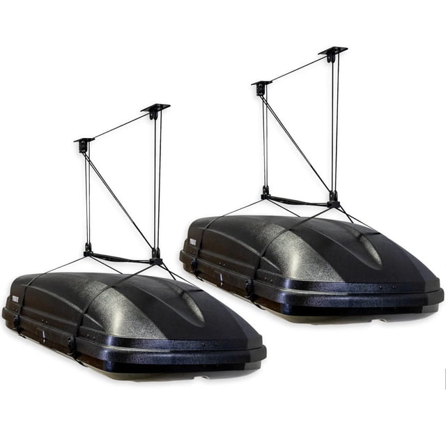 Cargo Box Ceiling Hoist | 2 Pack | Essential Garage Storage Pulley ...