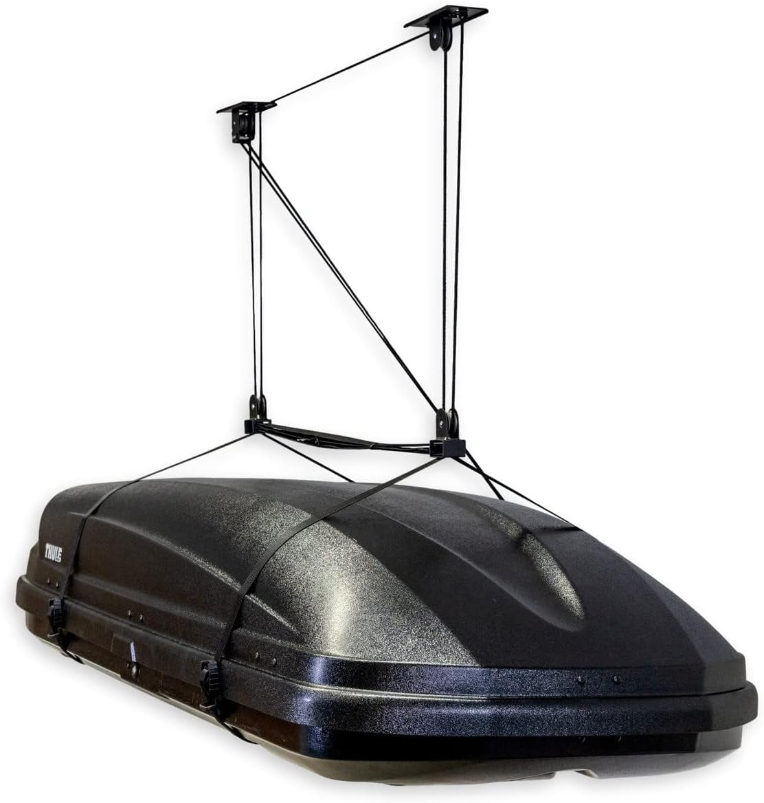 StoreYourBoard Cargo Box Ceiling Storage Hoist, Heavy Duty Holds 150 ...