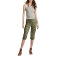 Cargo Capris For Women With Pockets Casual Drawstring Baggy Petite ...