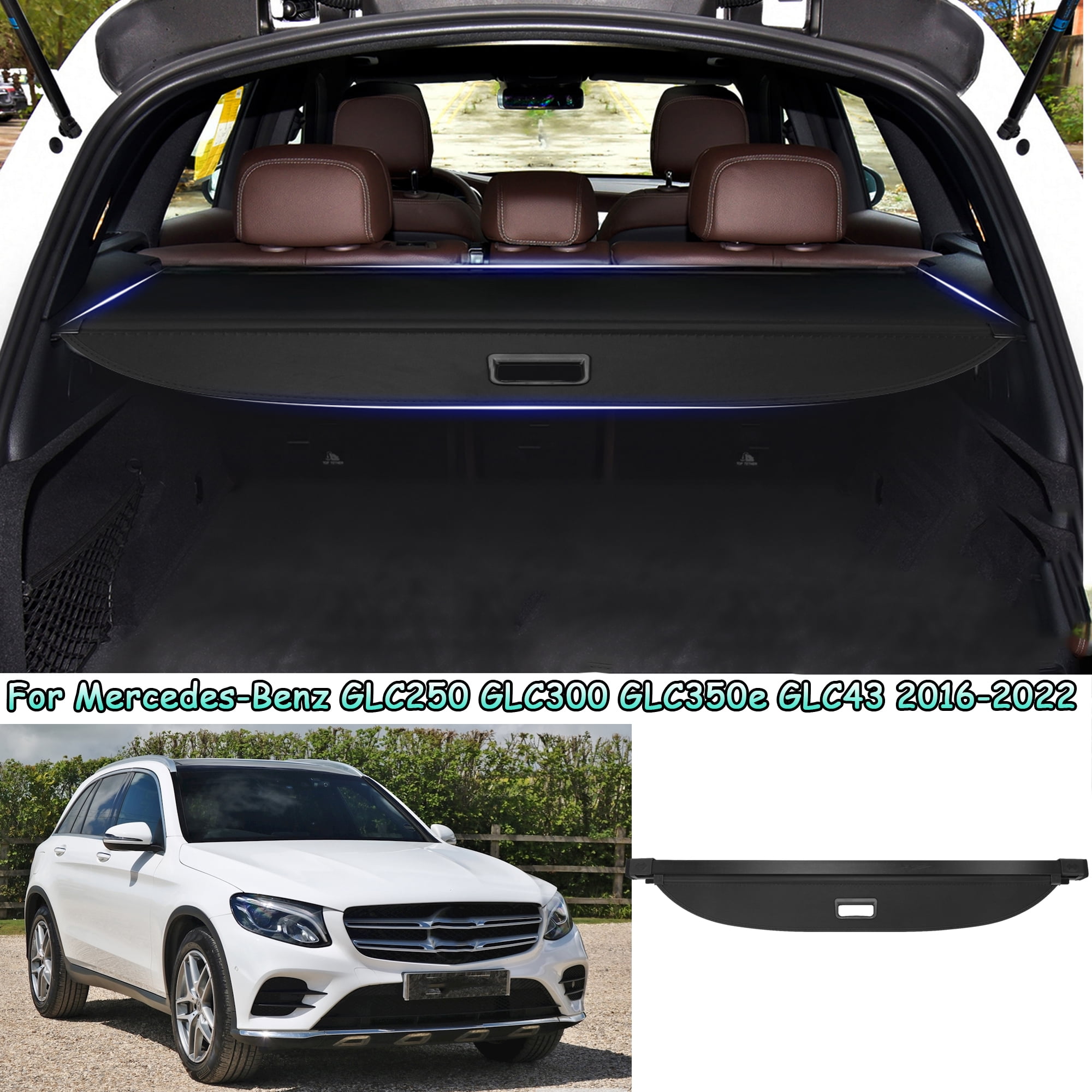 Cargo Cover For Mercedes-Benz 2016-2022 GLC250 GLC300 GLC350e GLC43 ...