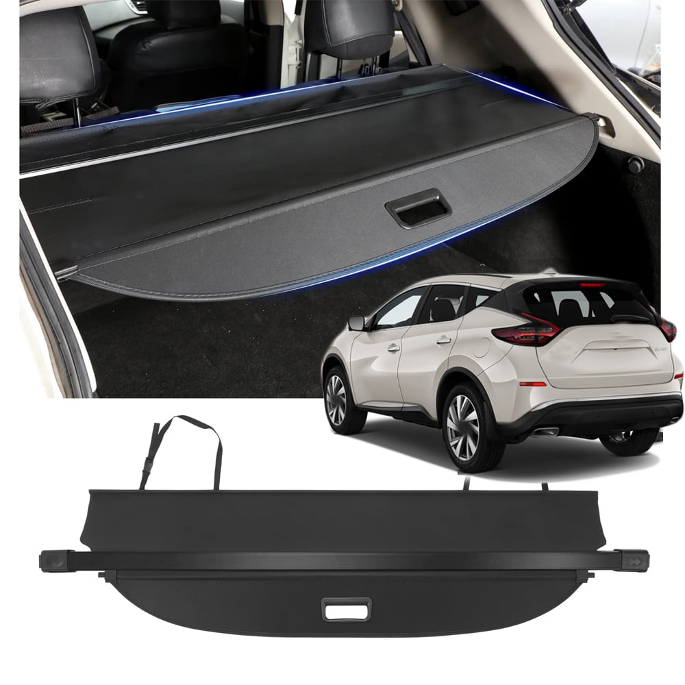 Cargo Cover For Nissan Murano 2015-2024 Retractable Trunk Security ...