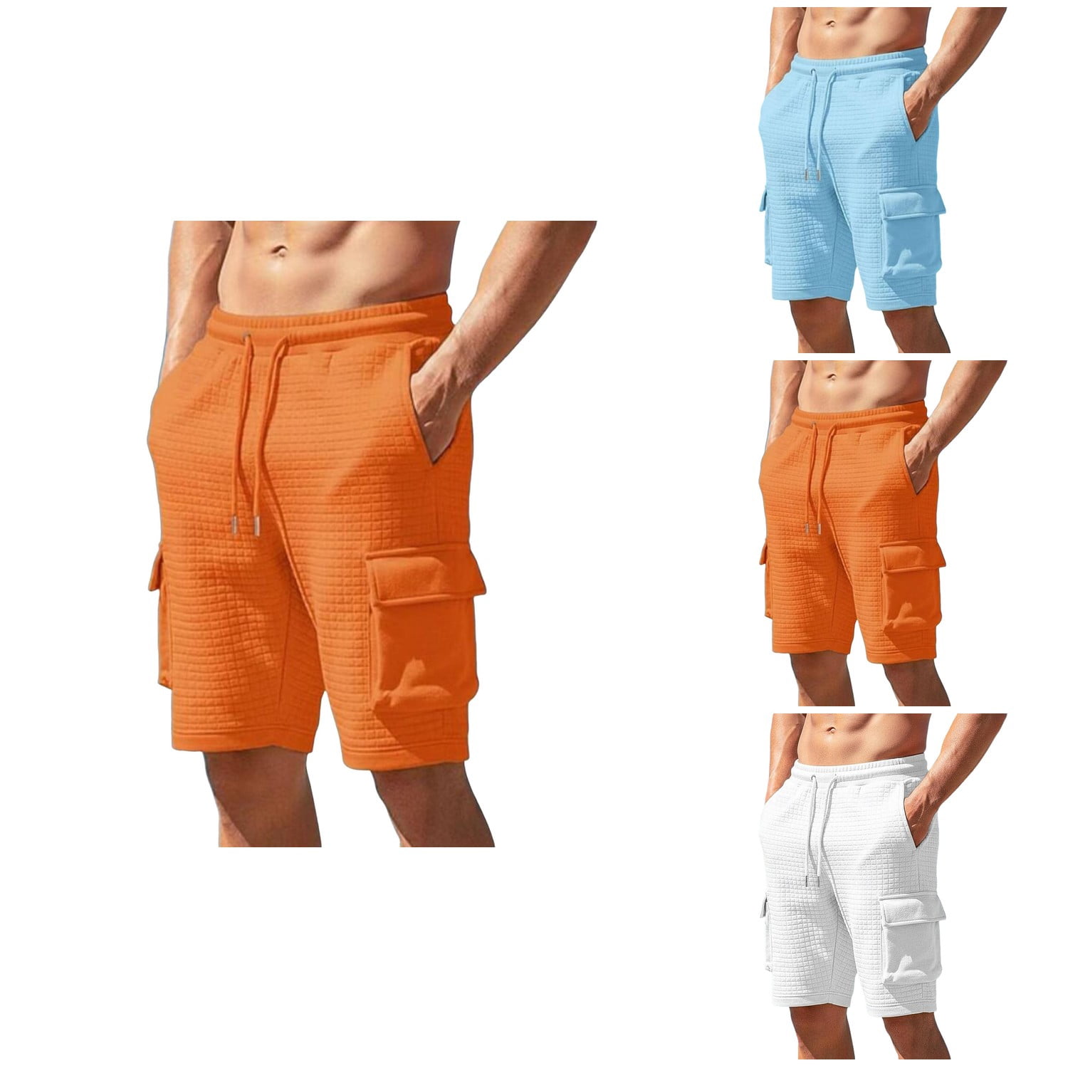 Cargo Drawstring Shorts For Casual Utility Pocket Five Inch Outdoor ...