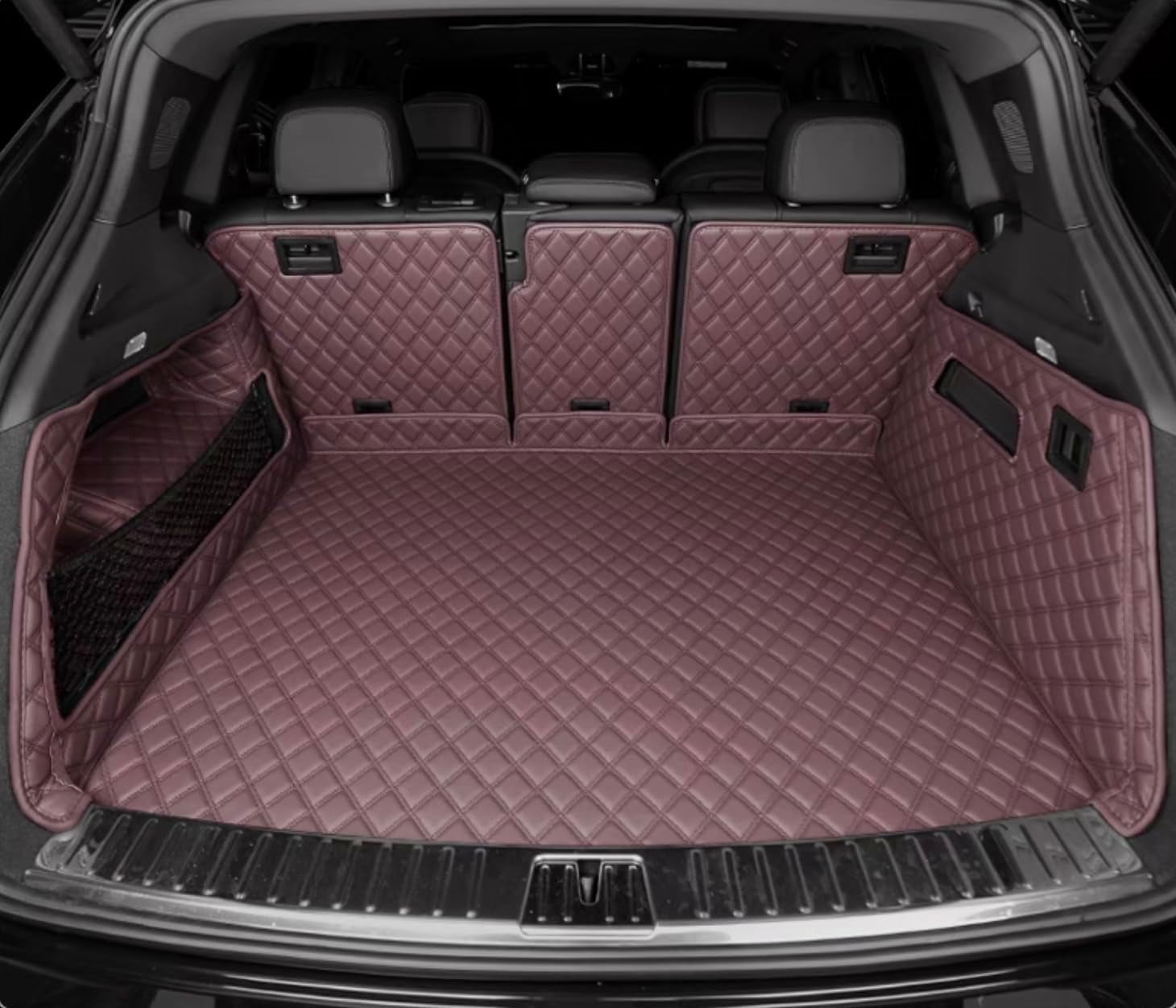 Cargo Liner Compatible with Porsche Cayenne 2011-2018 with Block net on ...