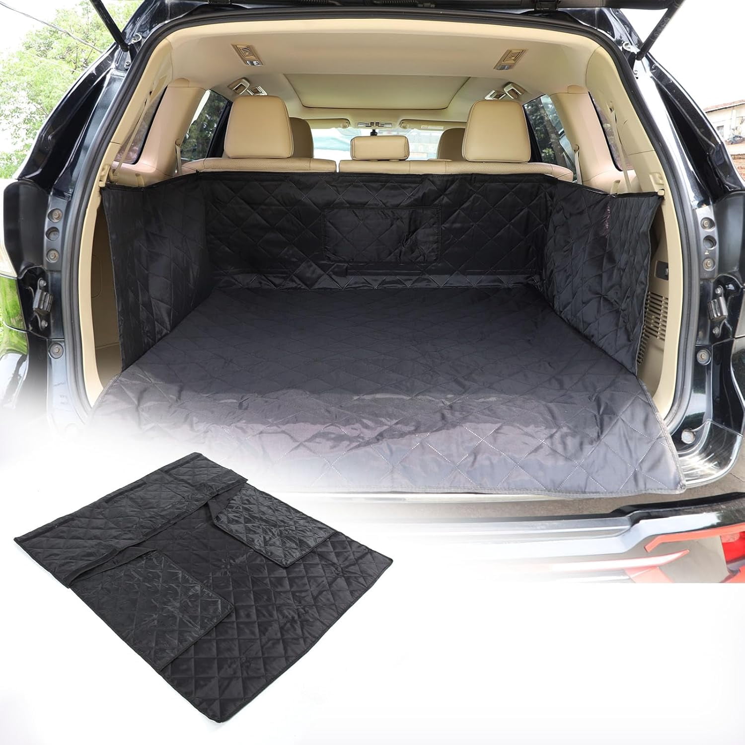 Cargo Liner Dog Seat Cover for Toyota Highlander 2015-2022, Waterproof ...