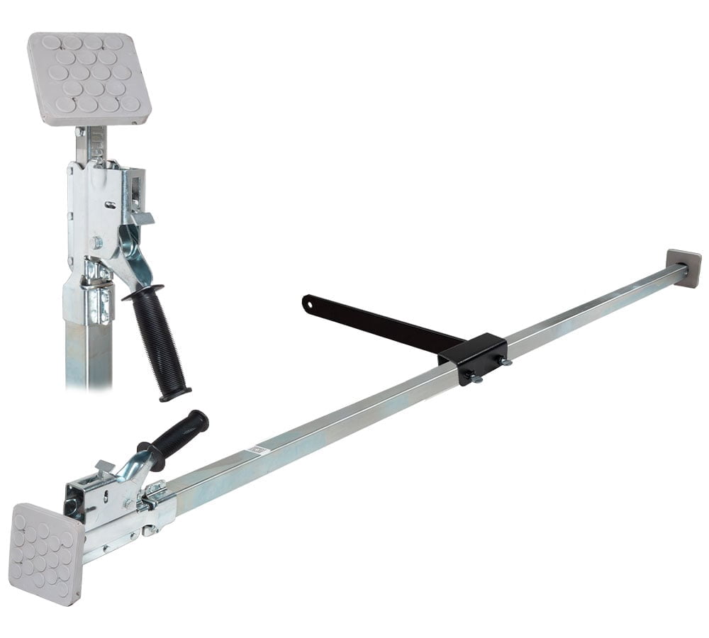 Cargo Load Securement Kit - 85"-114" Steel Jack Bar with Ratchet ...