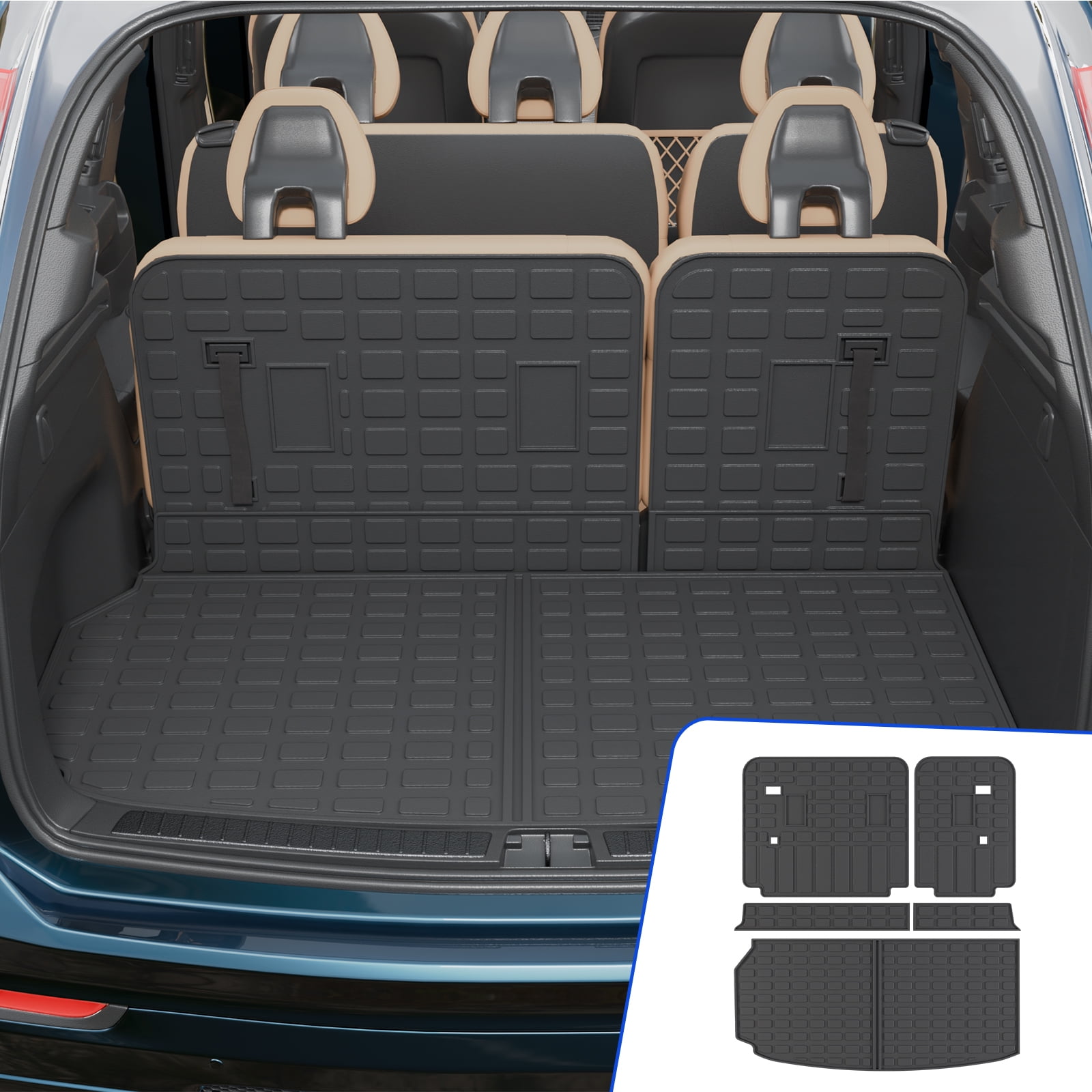 Cargo Mat for 2024 2025 Chevrolet Traverse (NOT Limited) 2024 2025 GMC ...