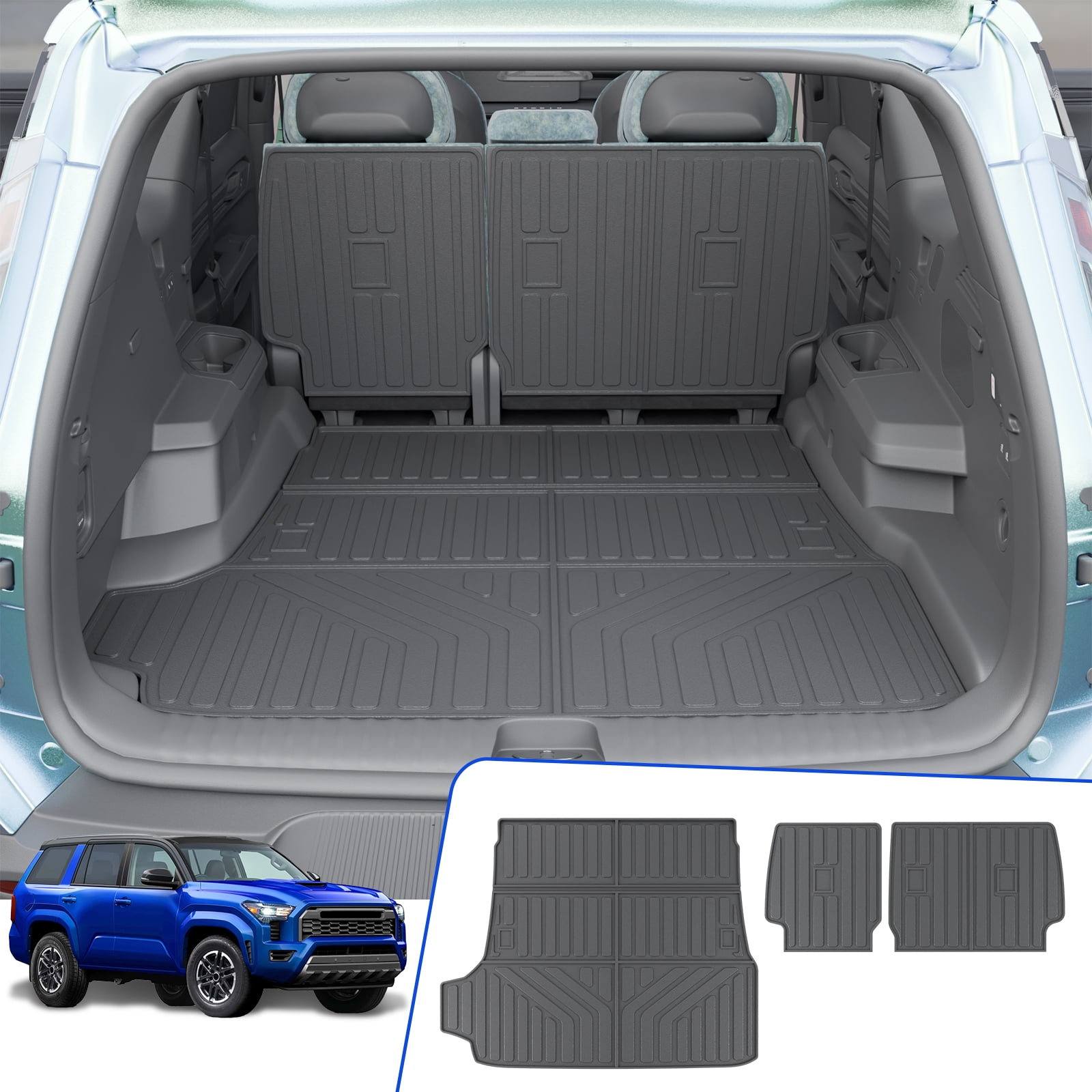 Cargo Mat for 2025 Toyota 4Runner Gas 5 Seater (NO Hybrid EV & i-Force ...