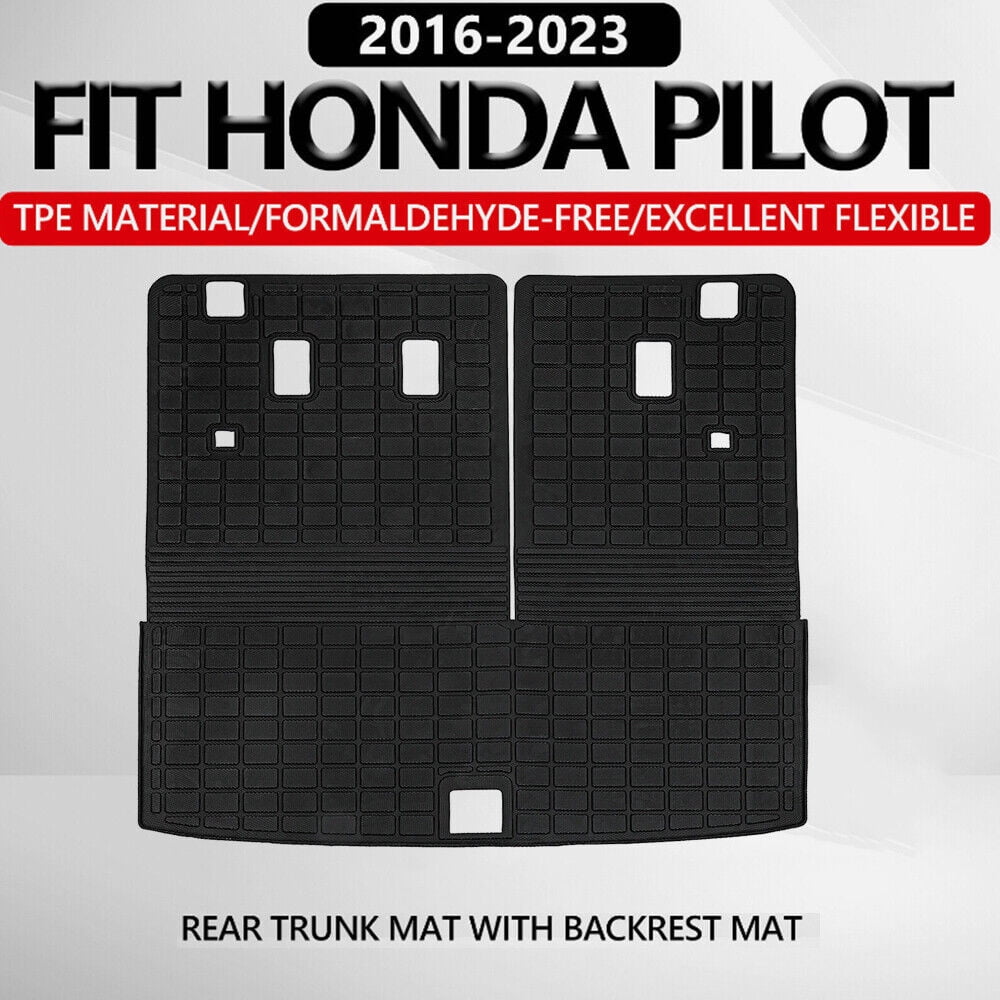 Cargo Mats Cargo Trunk Liners Rear Backrest Mats For 2016-2022 2024 ...