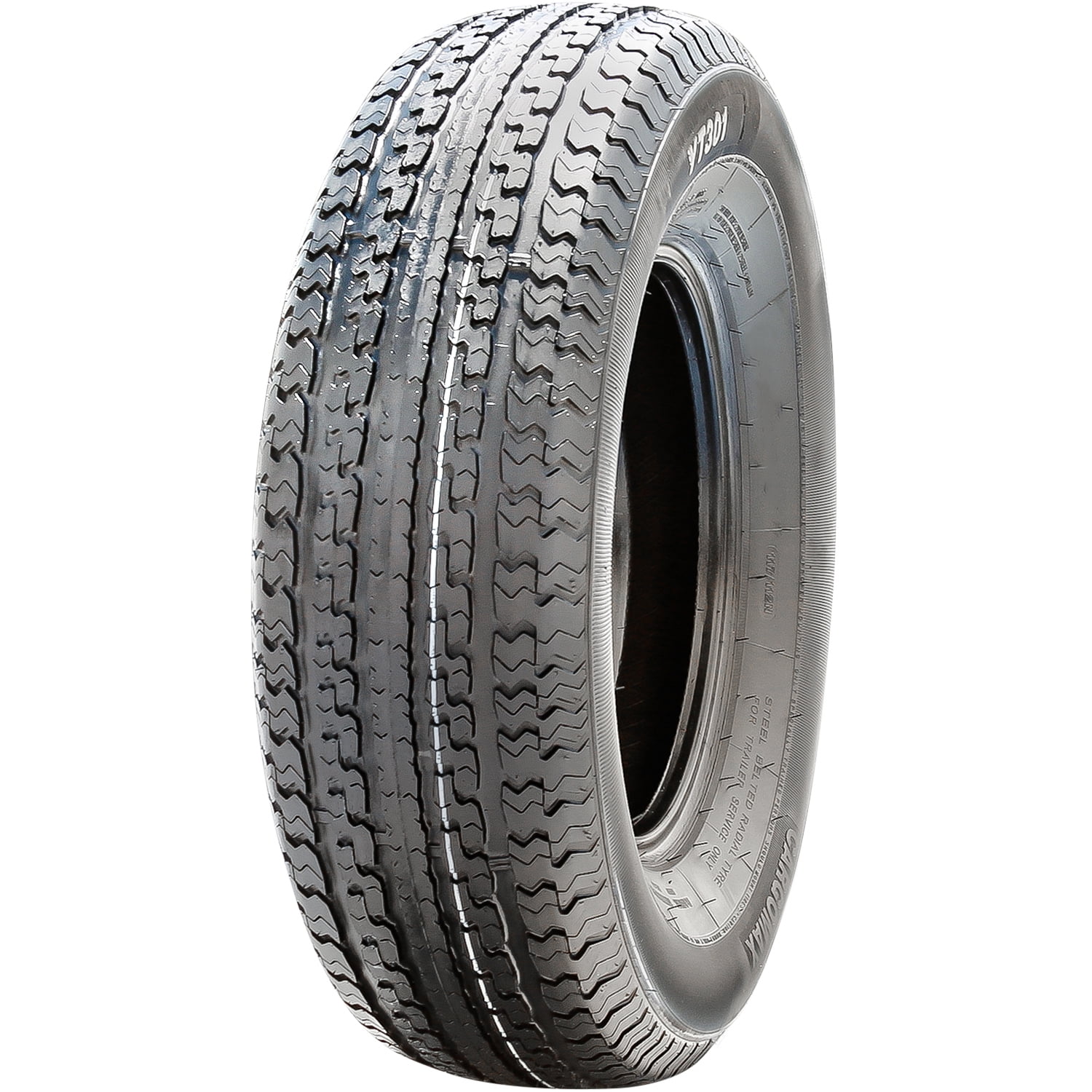 Cargo Max YT301 Trailer Tire, 205/75R14, Load Range D, 8 Ply, All ...