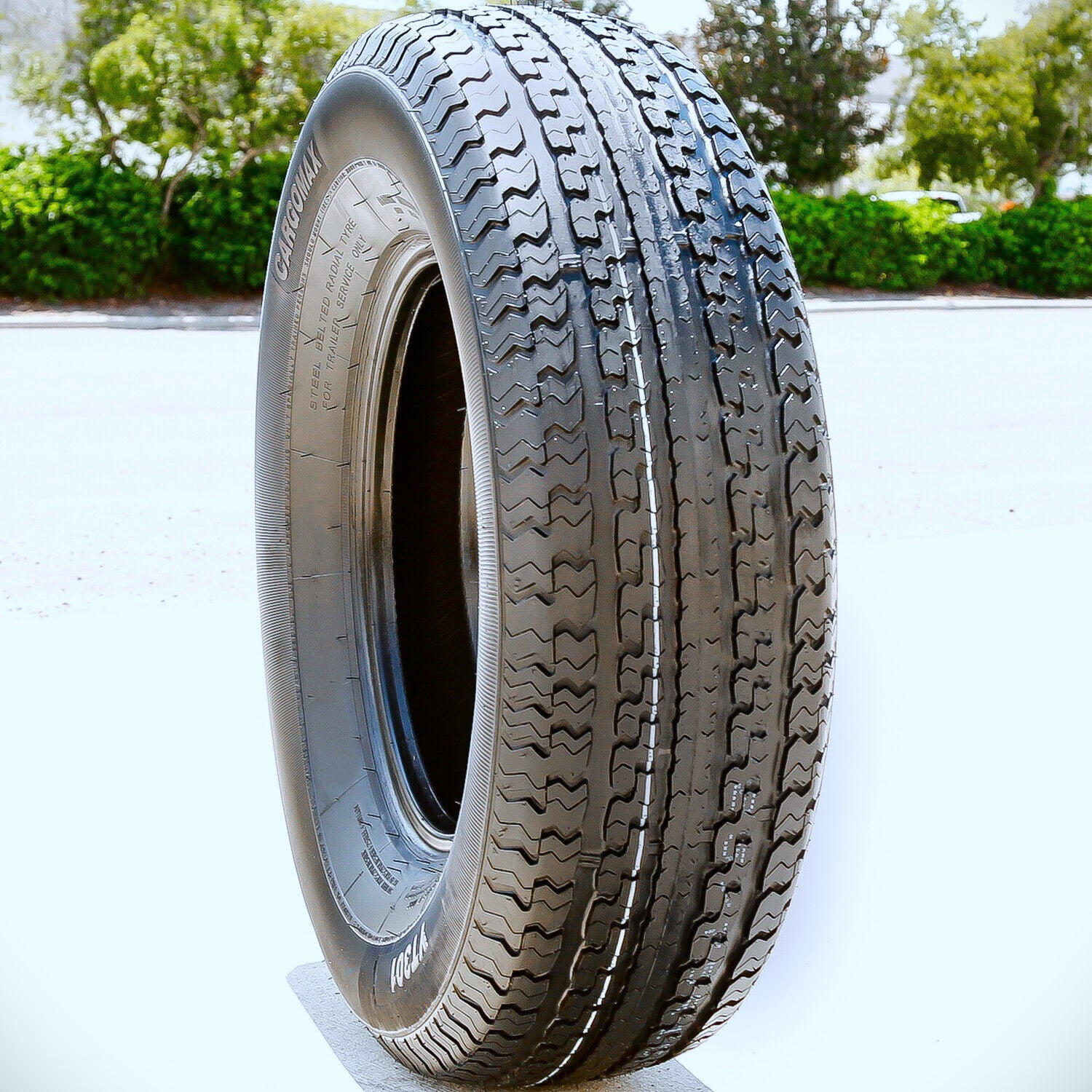 Cargo Max YT301 All-Season Trailer Tire - Steel Belted, 205/75R15 Load ...