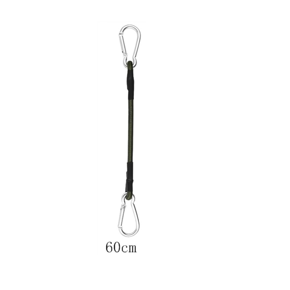 Cargo Metal Lashing Luggage Tie Silver Cords Carabiner Clip Outdoor ...
