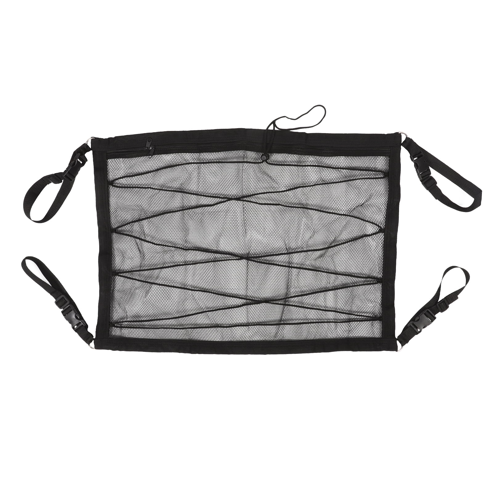 Homoyoyo Black Nylon Mesh Car Cargo Net for Camping and Travel, Car ...