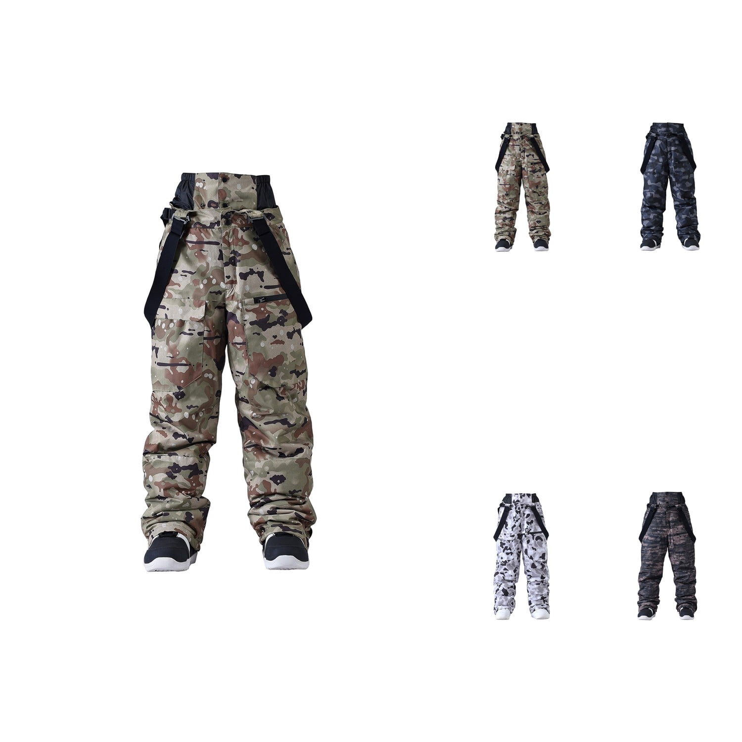 Cargo Pants, Insulated Waterproof Windproof for Skiing Snowboarding ...