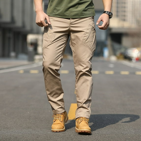 Cargo Pants Men Baggy Pants Mens Jogger Pants with Pocket Athletic ...
