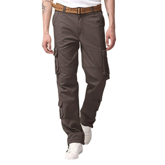 Cargo Pants Men Baggy Pants Mens Jogging Pants with Pocket Working ...