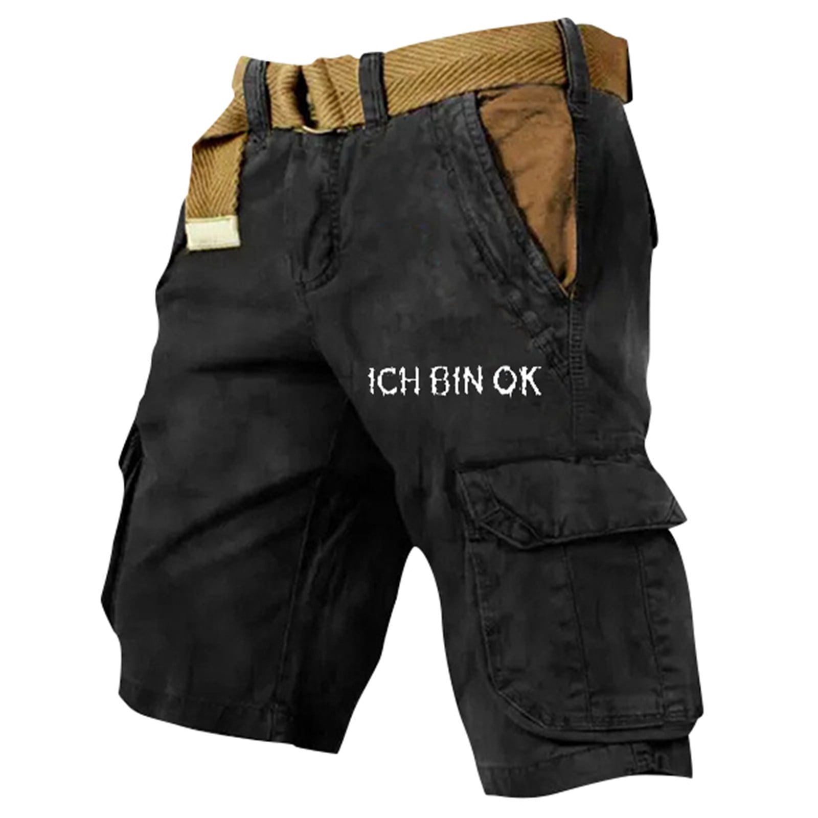 Cargo Pants for Men,Cargo Pants Summer Digital Print Casual Outdoor ...