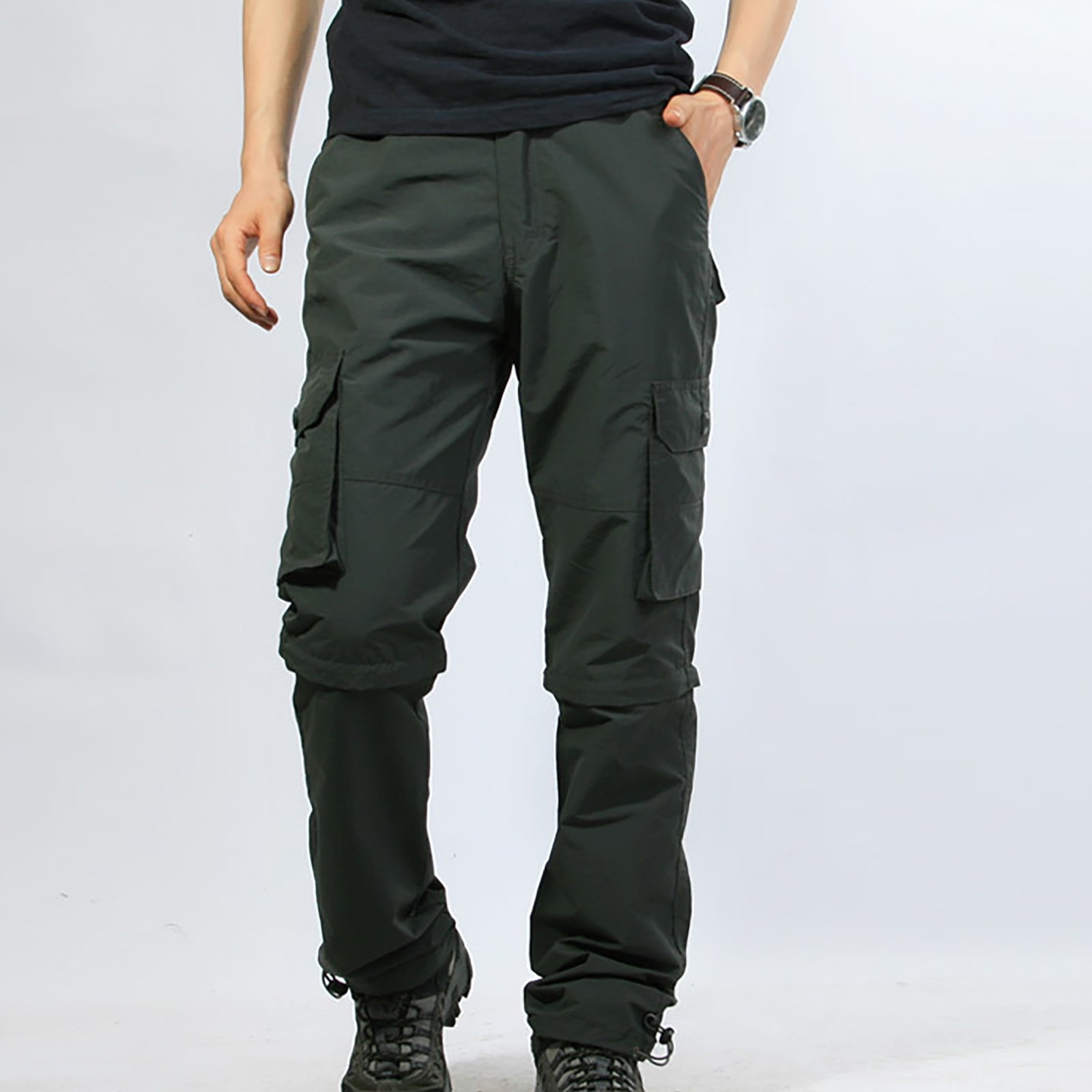 Cargo Pants for Men Detachable Trouser Legs Mens Hiking Pants ...