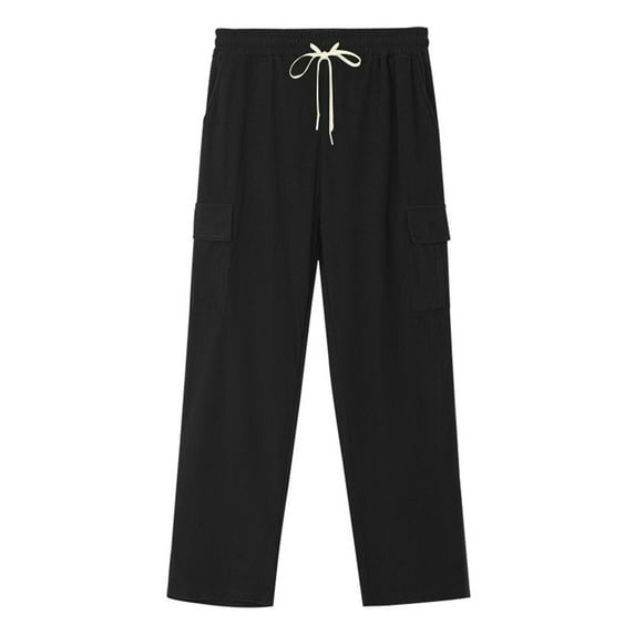 Cargo Pants Men Work Heavyweight Corduroy Casual Pants Multi Pockets ...