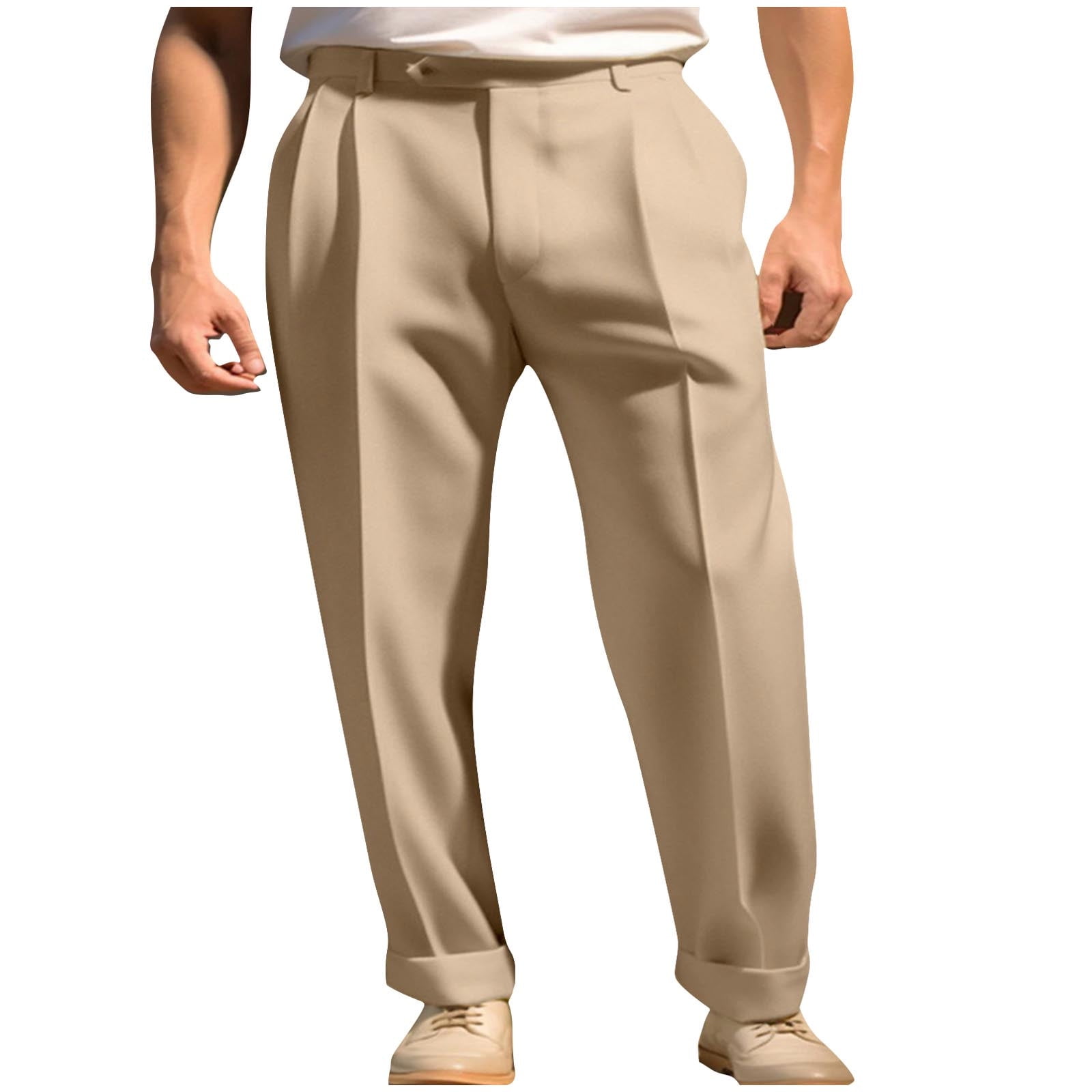 Cargo Pants for Men Work Khaki Mens Pants Mens Chino Business Work ...