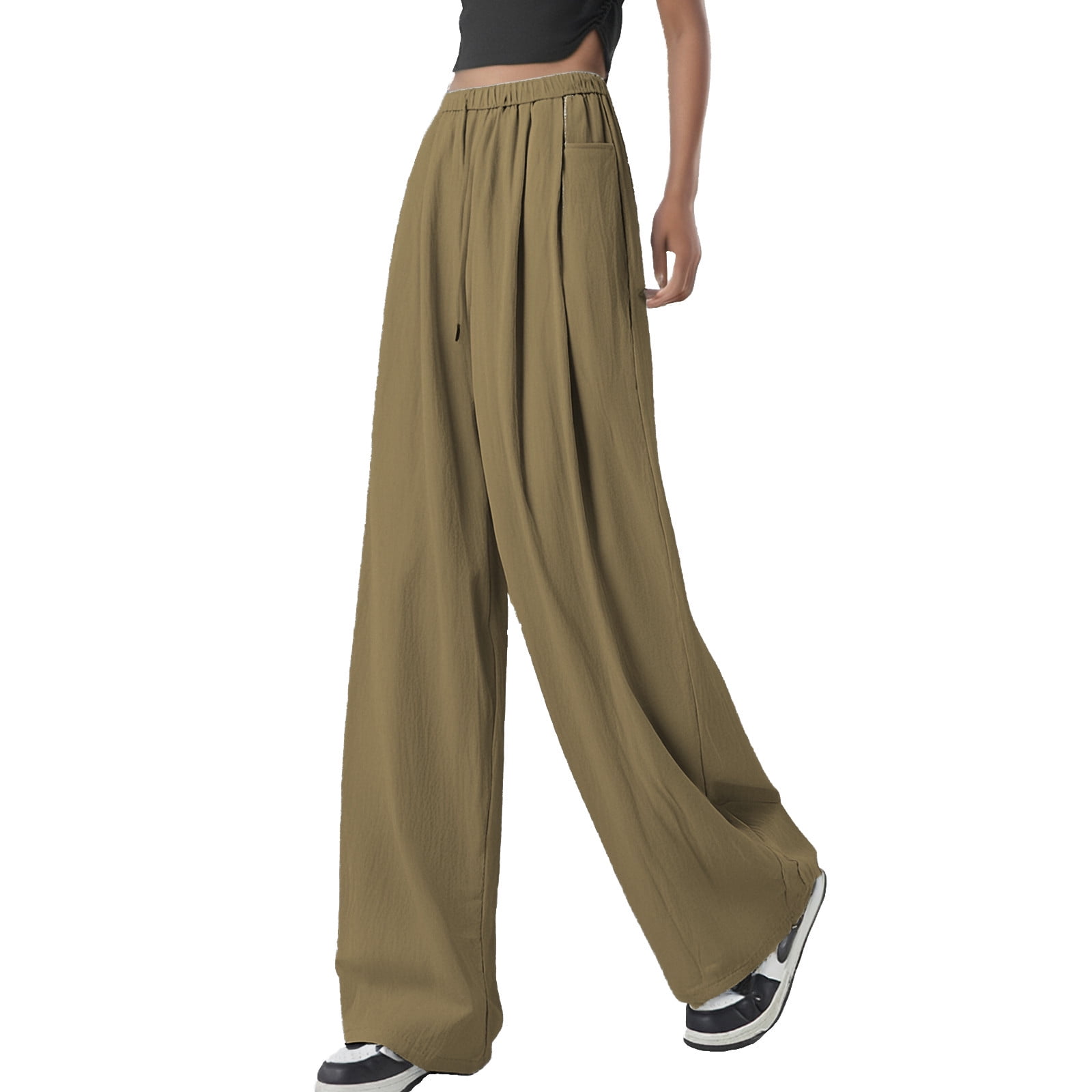 Cargo Pants Woman Comfortable Pants for Women Casual Wide Casual Dress ...