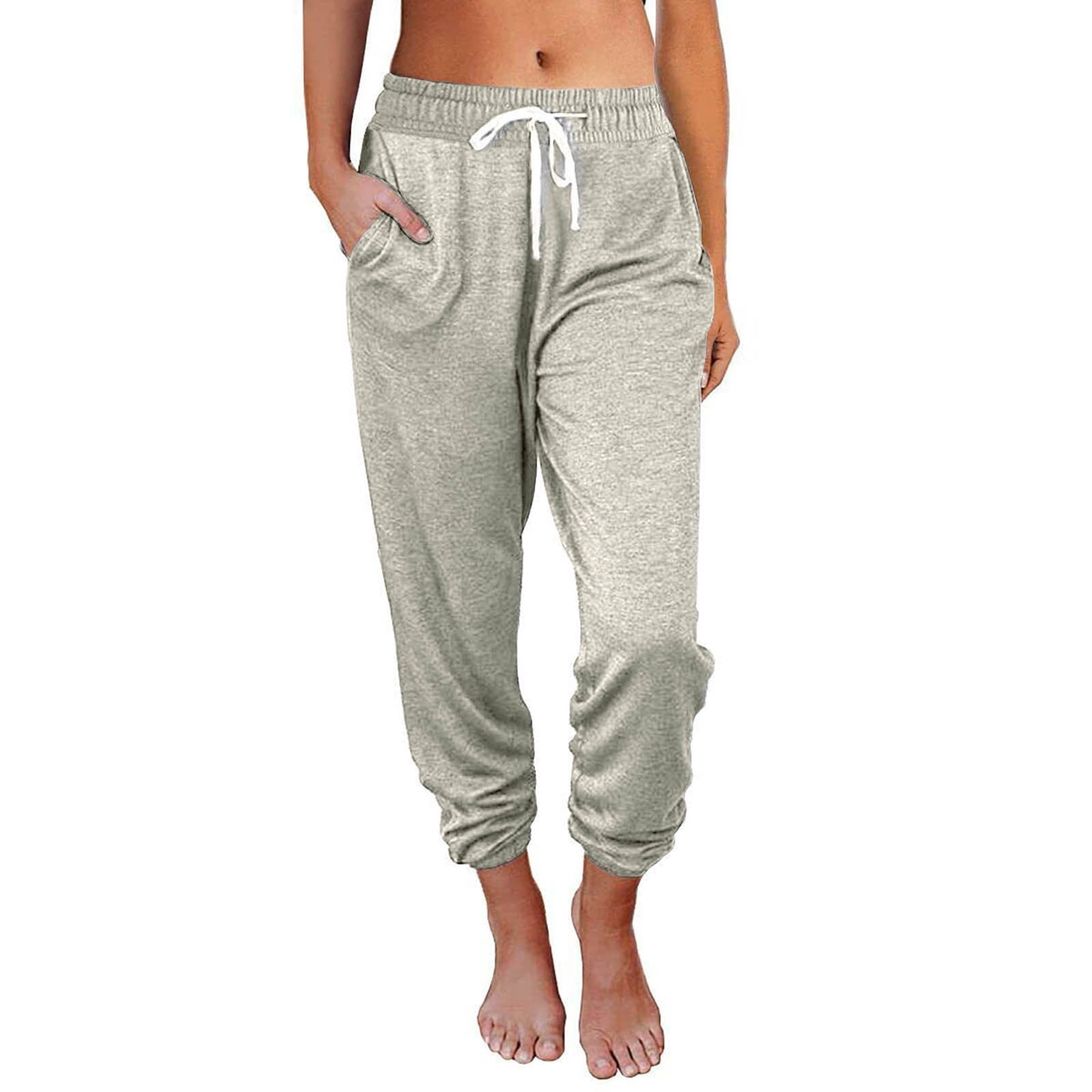 Cargo Pants Woman Relaxed Fit Baggy Clothes Black Demin Pants High ...