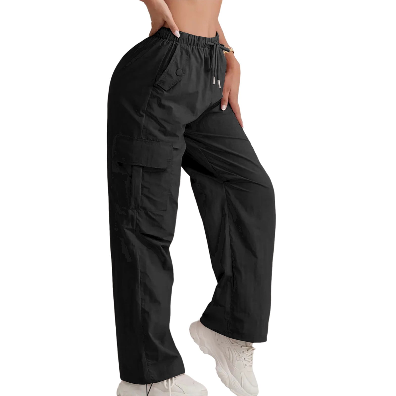 Cargo Pants Women Baggy Hiking Casual Cotton Military Tactical Army ...