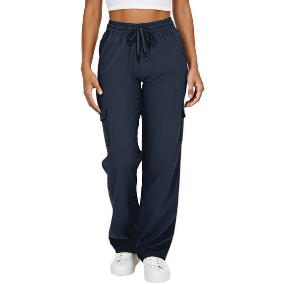 Cargo Pants Women High Waisted Hiking Pants Lightweight Baggy Pants ...