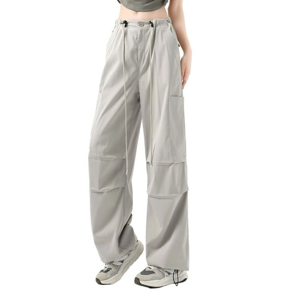Cargo Pants Women High Waisted Hiking Pants Lightweight Women's Baggy ...
