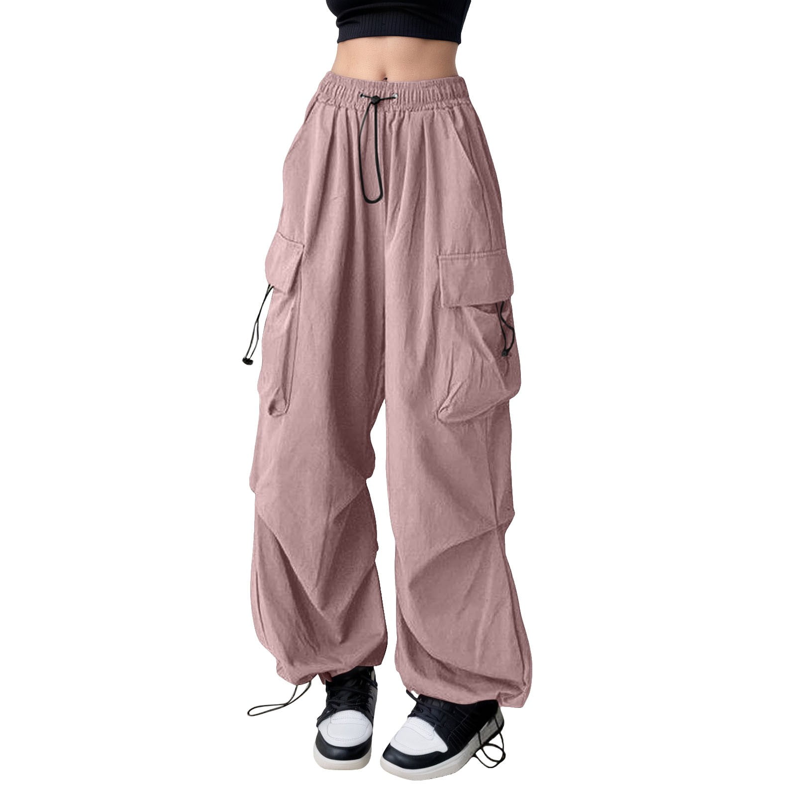 Cargo Pants Women Plus Size Womens Cargo Pants Baggy Jogger With ...