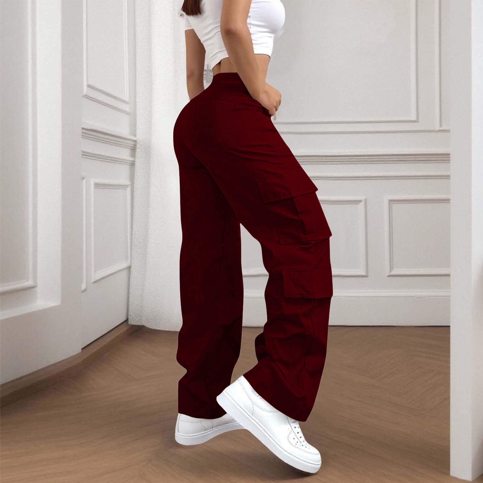 Cargo Pants For Women Utility Style Picnic Outfits High Waisted ...