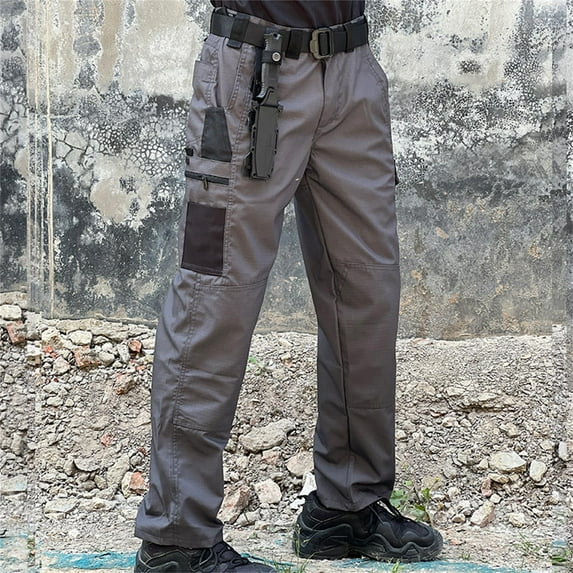 Cargo Pants for Men Baggy Pants Men's Joggers with Pocket Hunting Pants ...