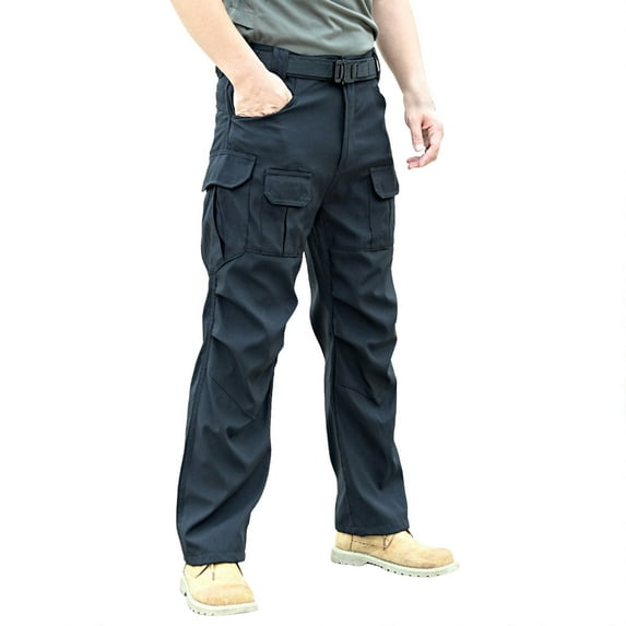 Cargo Pants for Men Baggy Sweatpants Jogging Pants with Pockets Hunting ...