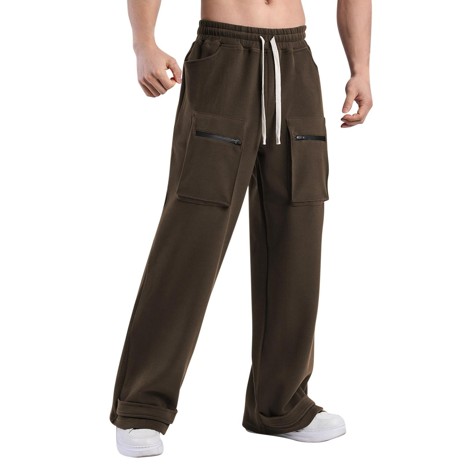 Cargo Pants for Men Black Baggy Cargo Pants Sweat Pants for Men Mens ...