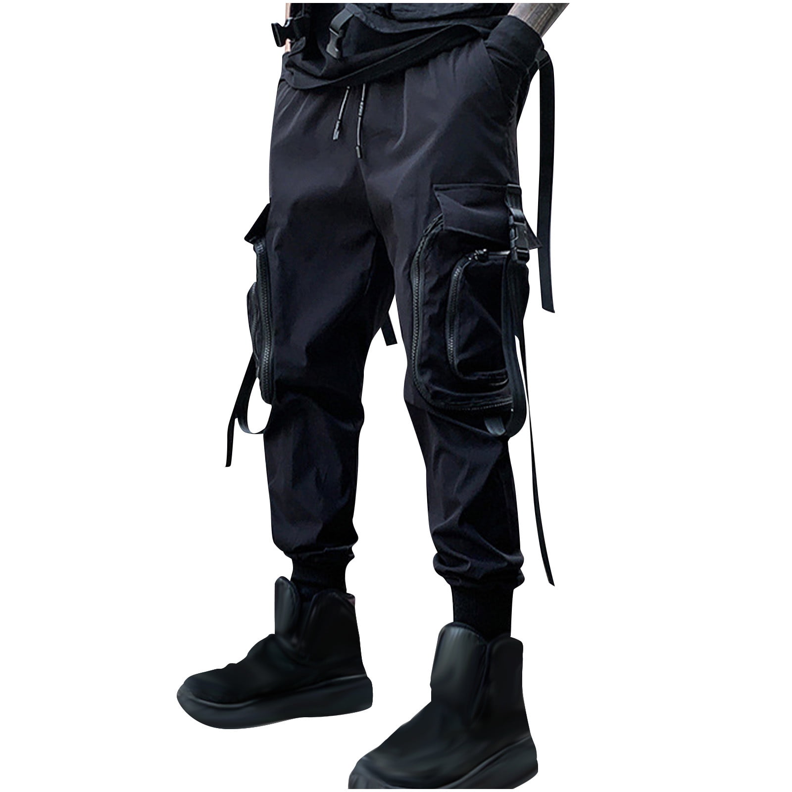 Cargo Pants for Men Outdoor Parachute Pants Men Extreme Sports Tactical ...