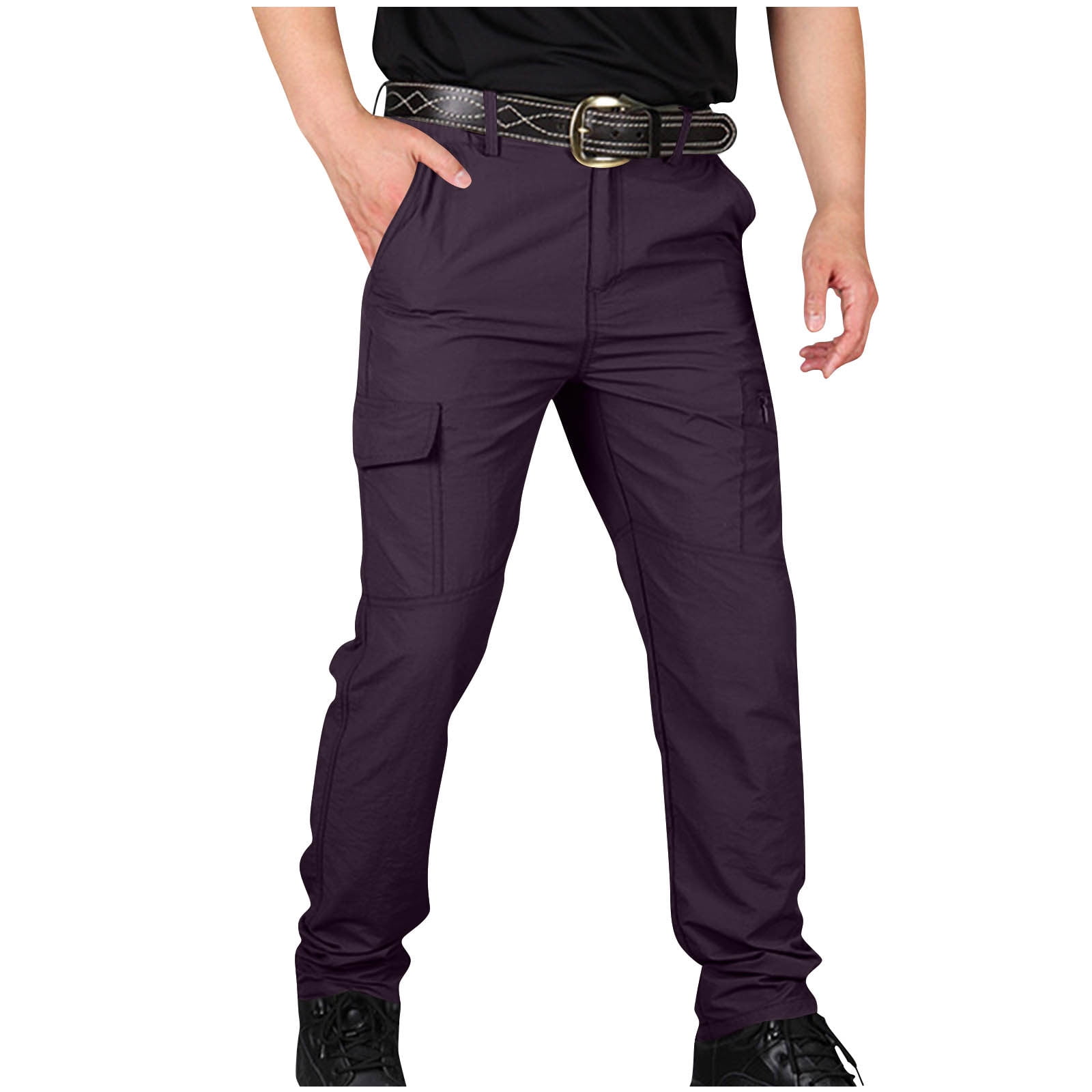 Cargo Pants for Men Plus Size Lightweight Waterproof Pants Outdoor ...