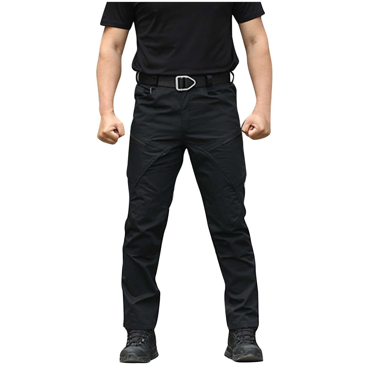 Cargo Pants for Men Ripstop Lightweight Hiking Work Pants Multi Pockets ...