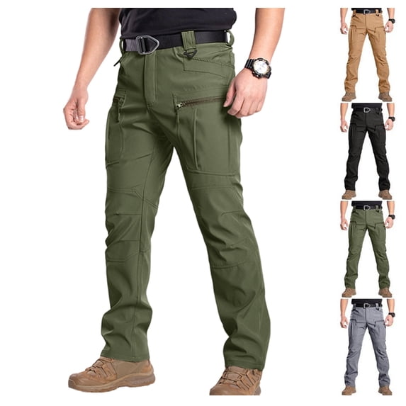 Cargo Pants for Men Ripstop Waterproof Hiking Pants Stretch Work Cargo ...