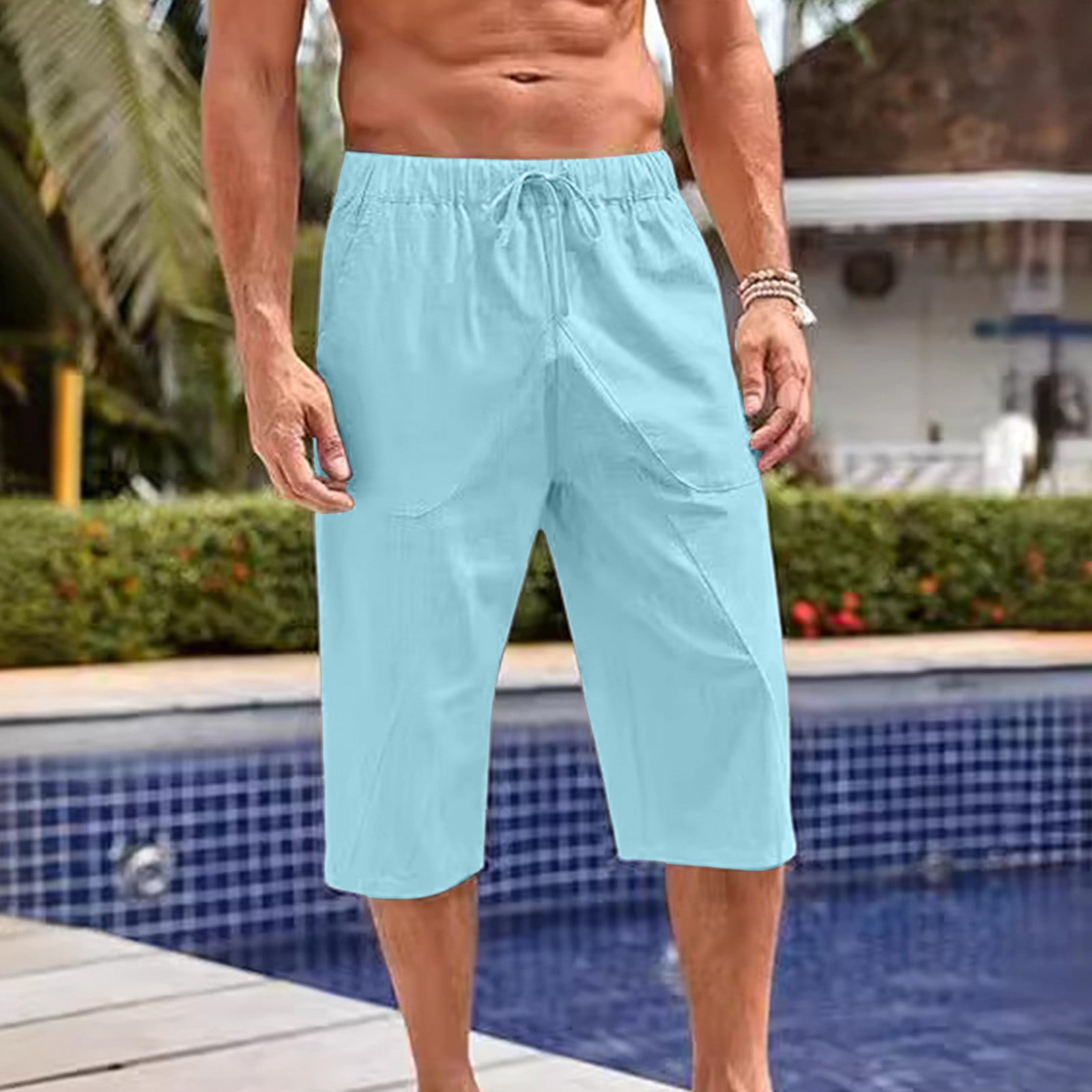 Cargo Pants for Men Summer Pants for Men Athletic Thin Section ...