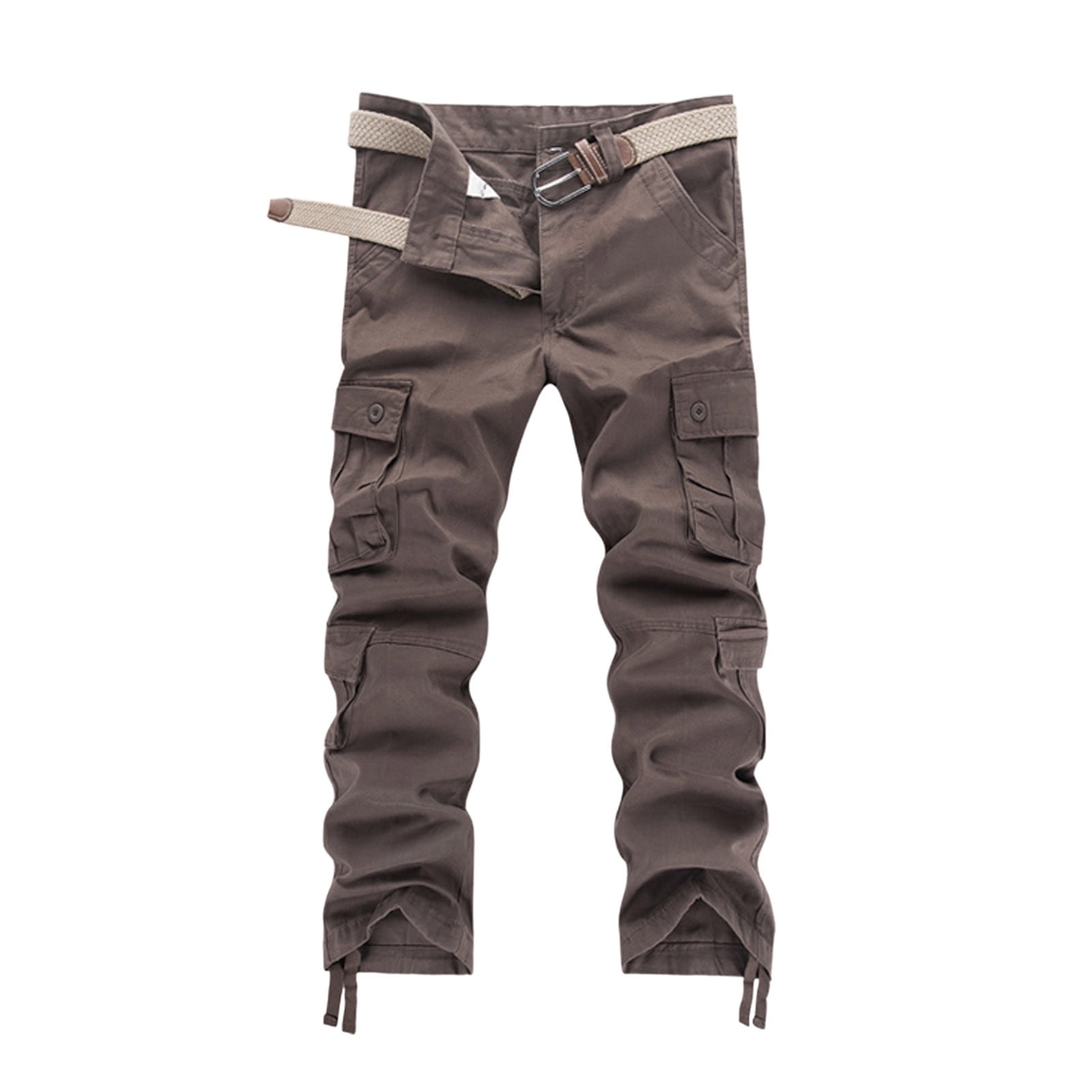Cargo Pants for Men Work Men's Spring Summer Cotton Overalls with ...