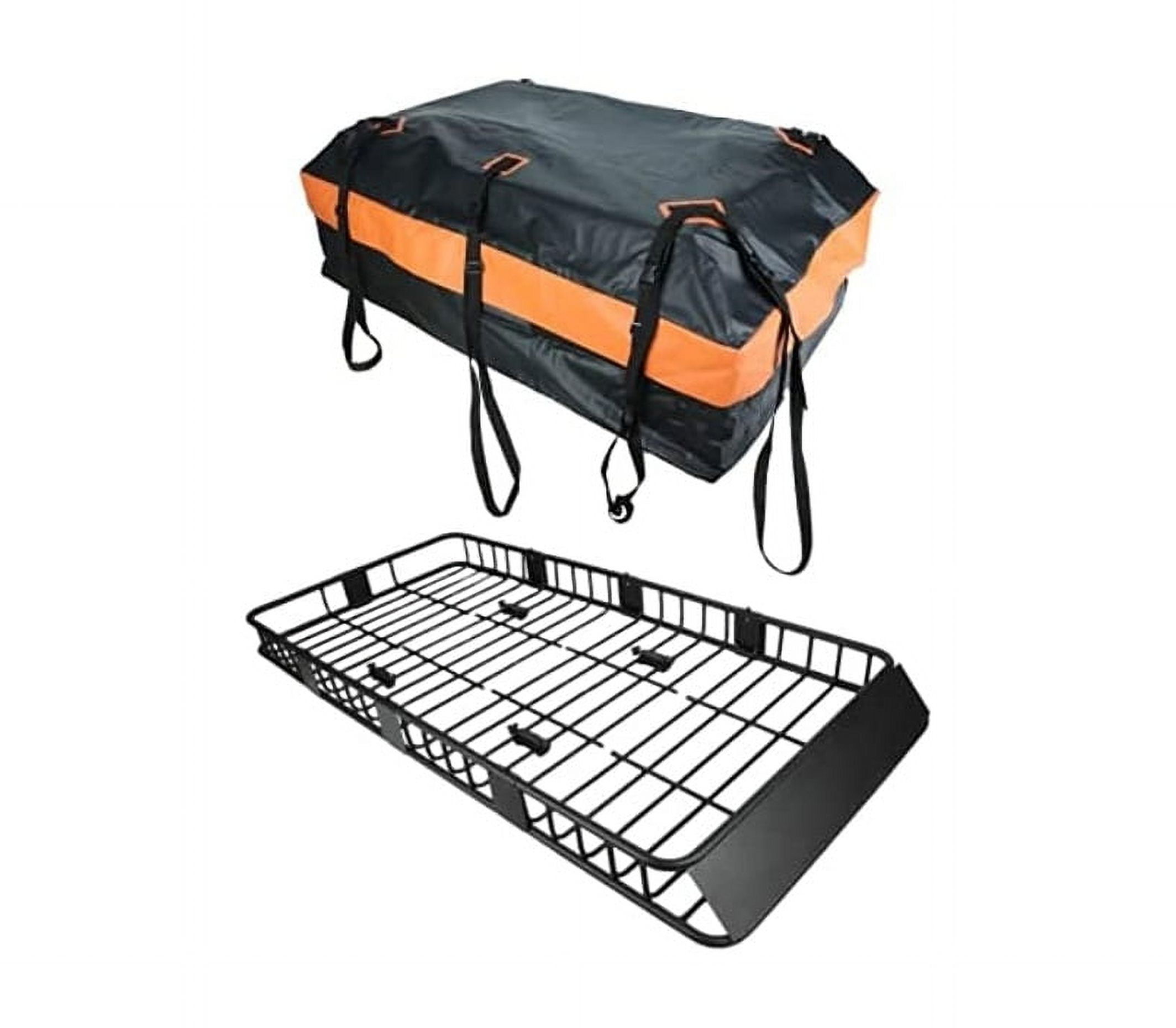 Cargo Roof Luggage Rack, Ultra Wide Heavy Duty Luggage Rack, Steel ...