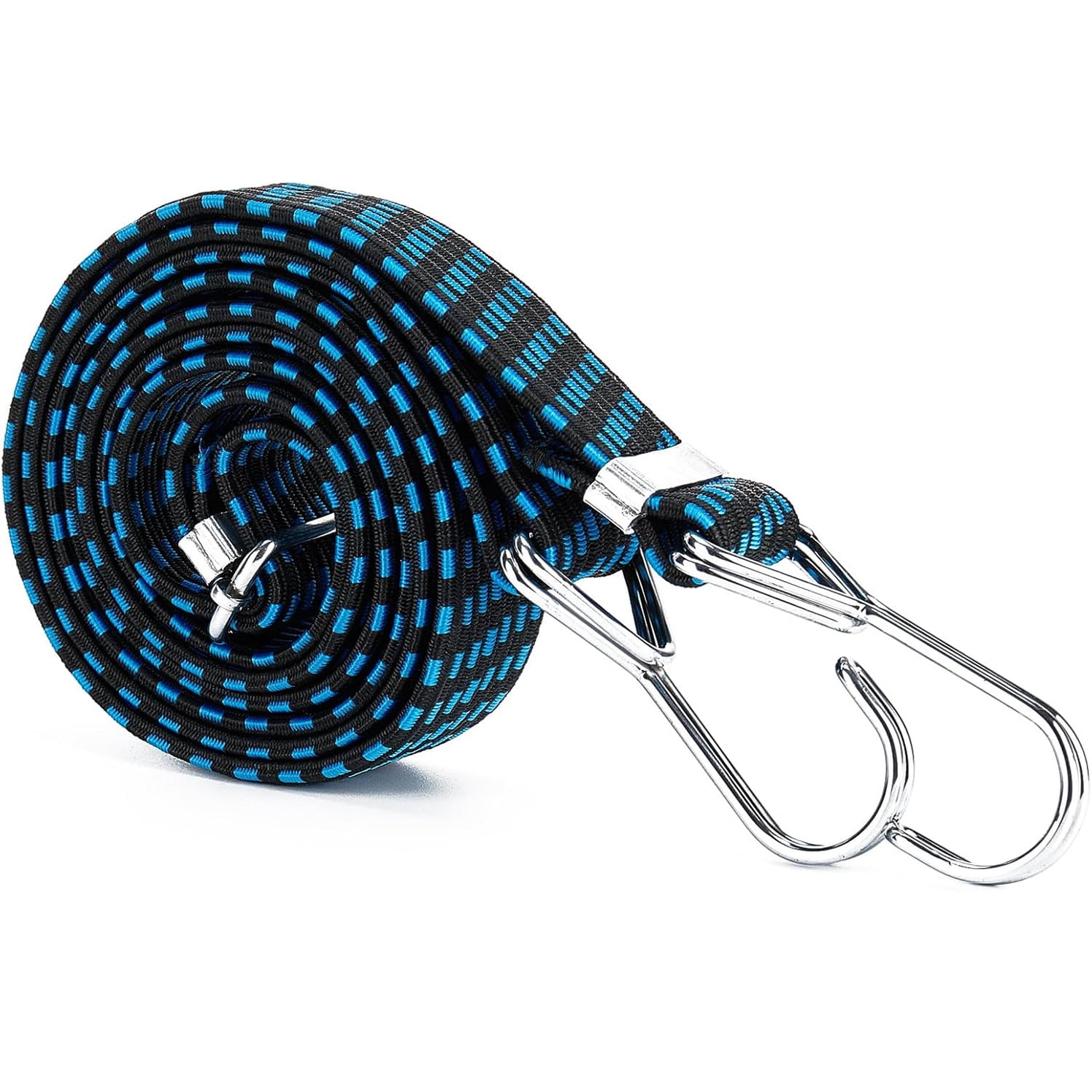 Cargo Safety, Adjustable Heavy Duty Elasticity Straps With Double Hooks ...