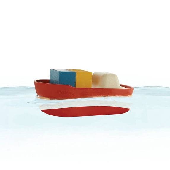 PlanToys® Cargo Ship Bath Toy for Toddlers | Floating Boat with Cargo ...
