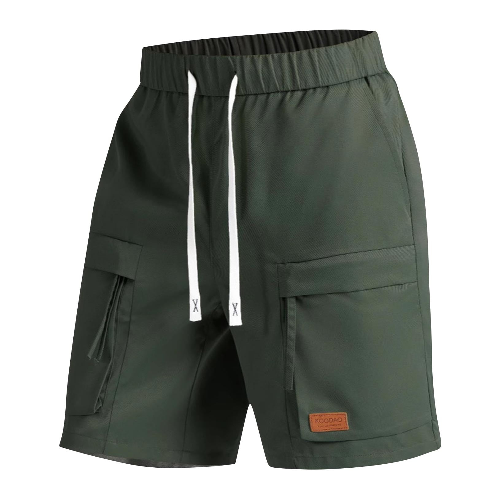 Cargo Shorts Athletic Men Mens Cargo Shorts Mens Summer Lightweight ...