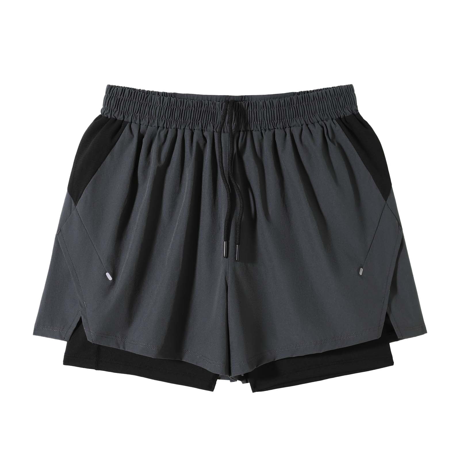 Cargo Shorts Men Running Shorts Quick Drying Track Field 1/3 Pants With ...